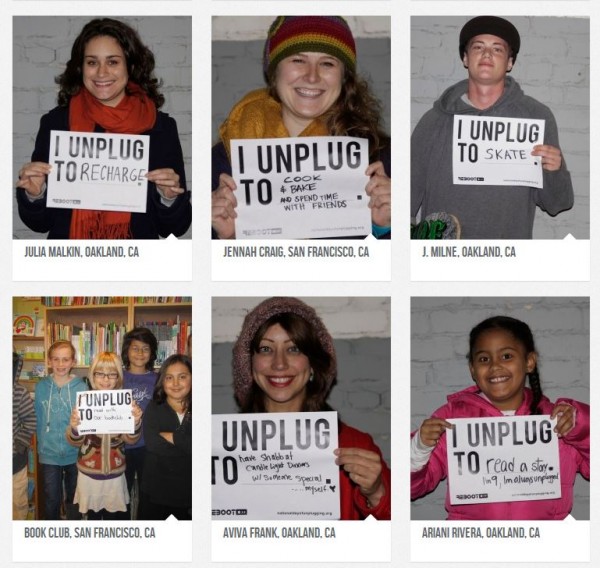 What to do for the National Day of Unplugging