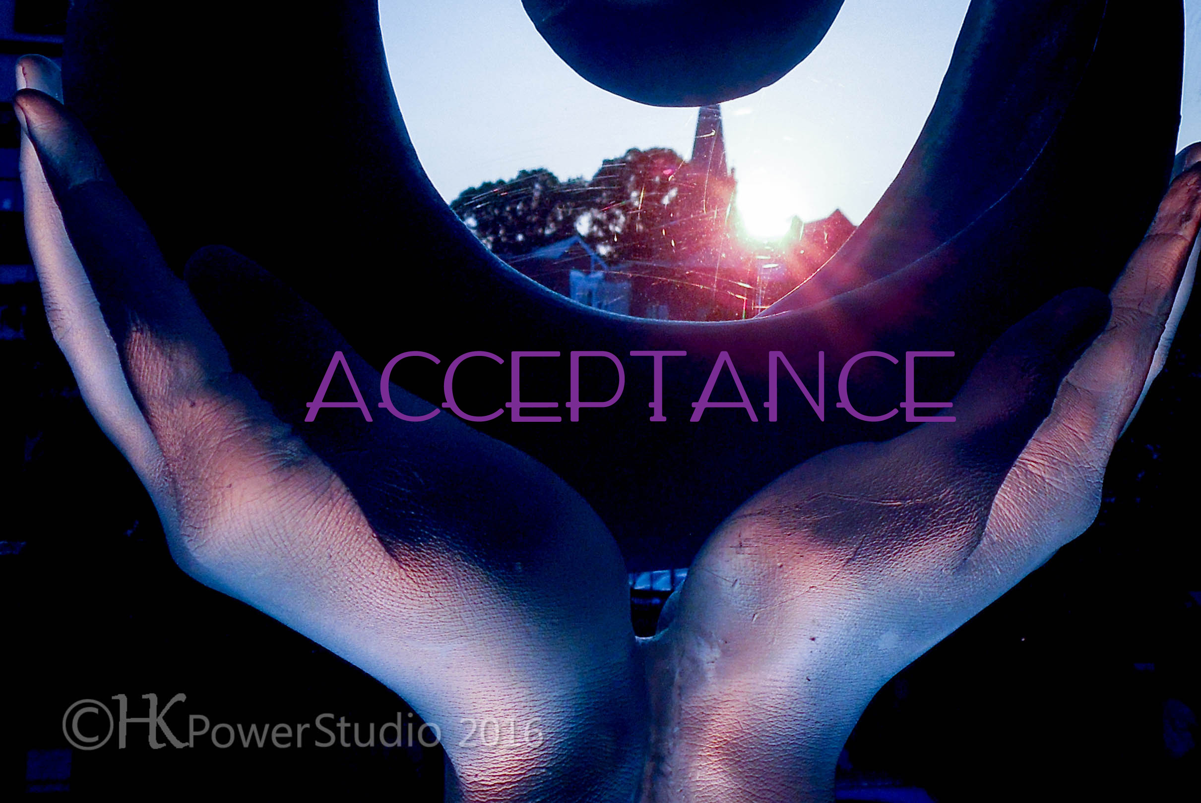 The word that has discovered me for 2017 is Acceptance.